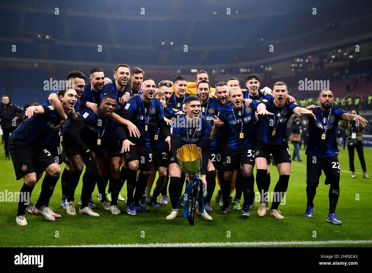 Supercoppa italiana trophy hi-res stock photography and images - Alamy