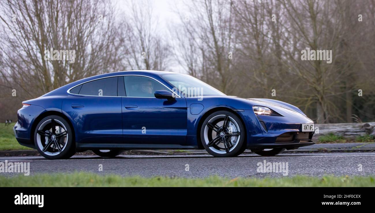 2021 Electric powered Porsche Stock Photo - Alamy