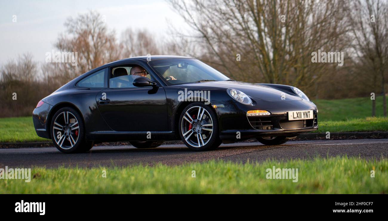 2011 Porsche 911 Black Edition Stock Photo - Alamy