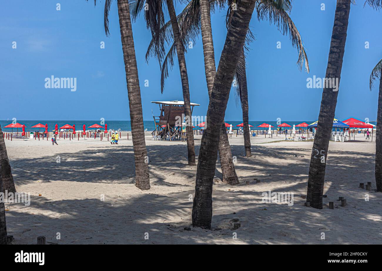 Bocagrande beaches, Cartagena de Indias, Colombia Stock Photo - Alamy