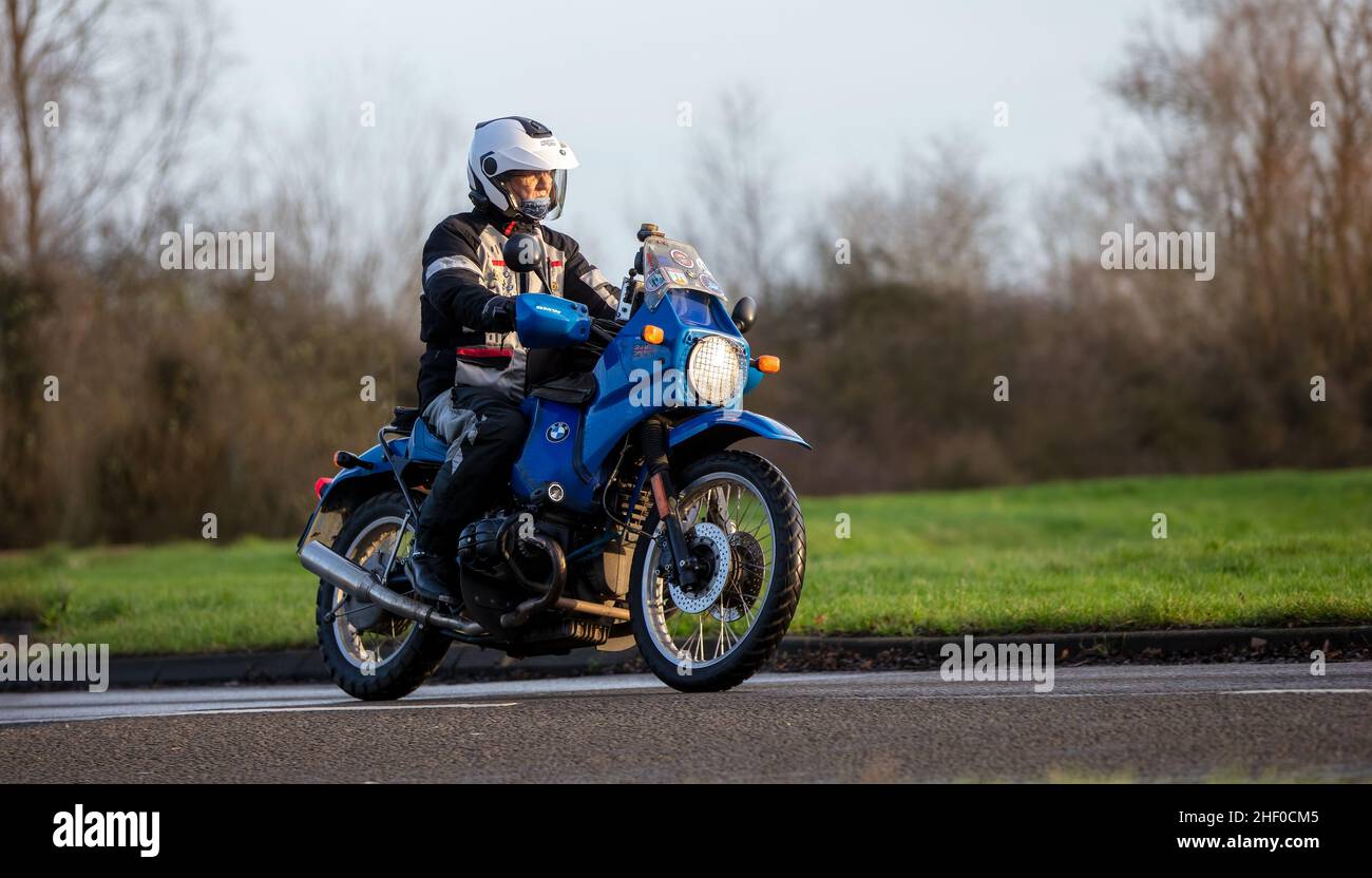 Man riding motorbike sun hi-res stock photography and images - Alamy
