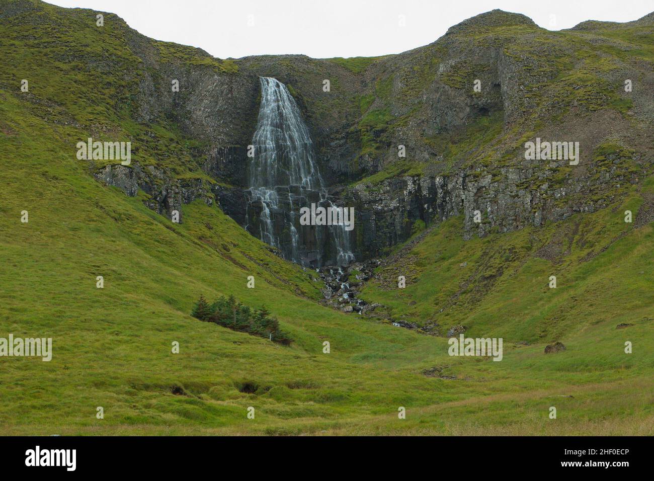 Waterfall at Olafsvik on Snaefellsnes Peninsula,Iceland,Europe Stock ...