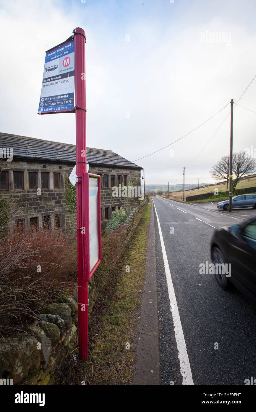 Rural bus services near Haworth, Oxenhope, Oldfield and Oakworth in ...