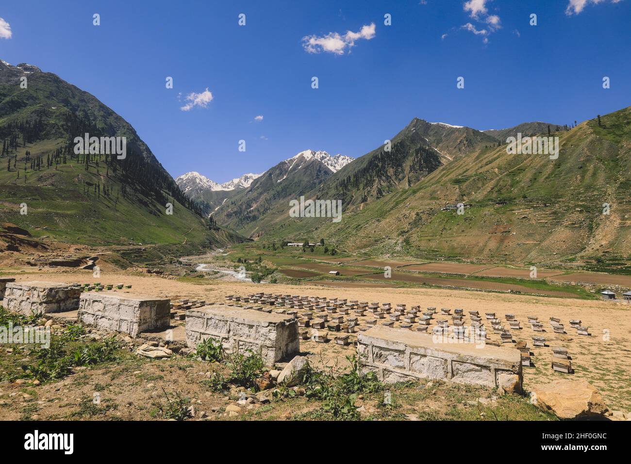 Wooden Bee Houses in Gilgit Baltistan Highlands among Spectacular ...