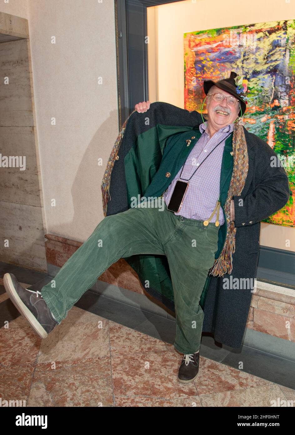 Wolfgang Prinz at the premiere of Der Sittich ( La Parruche ) on ...