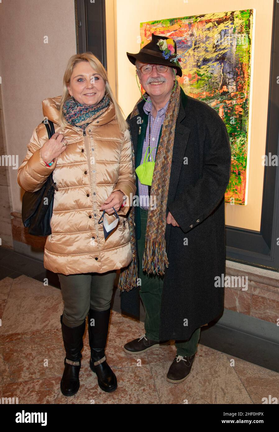 Munich, Germany. 12th Jan, 2022. Wolfgang Prinz at the premiere of Der ...