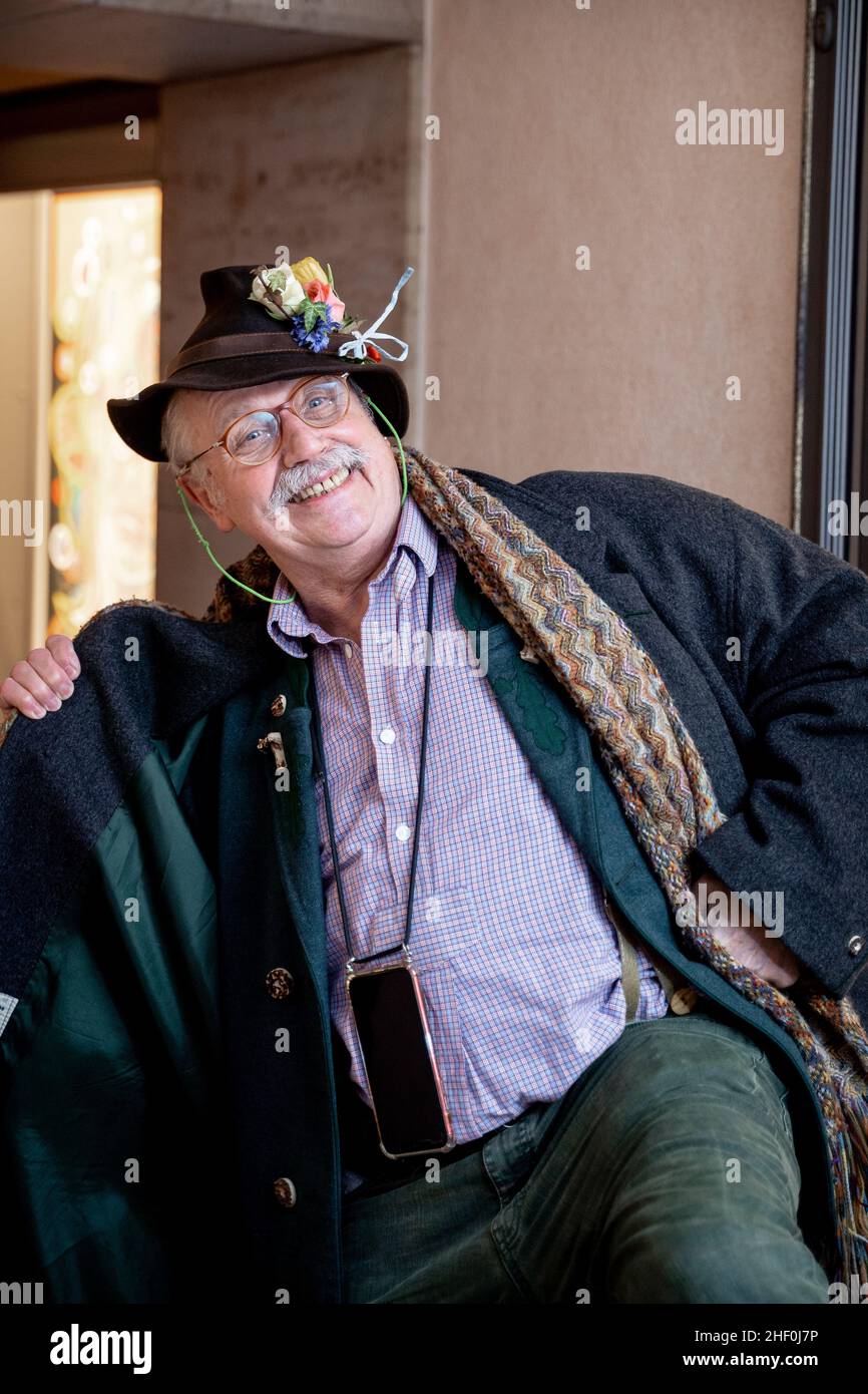 Munich, Germany. 12th Jan, 2022. Wolfgang Prinz at the premiere of Der ...