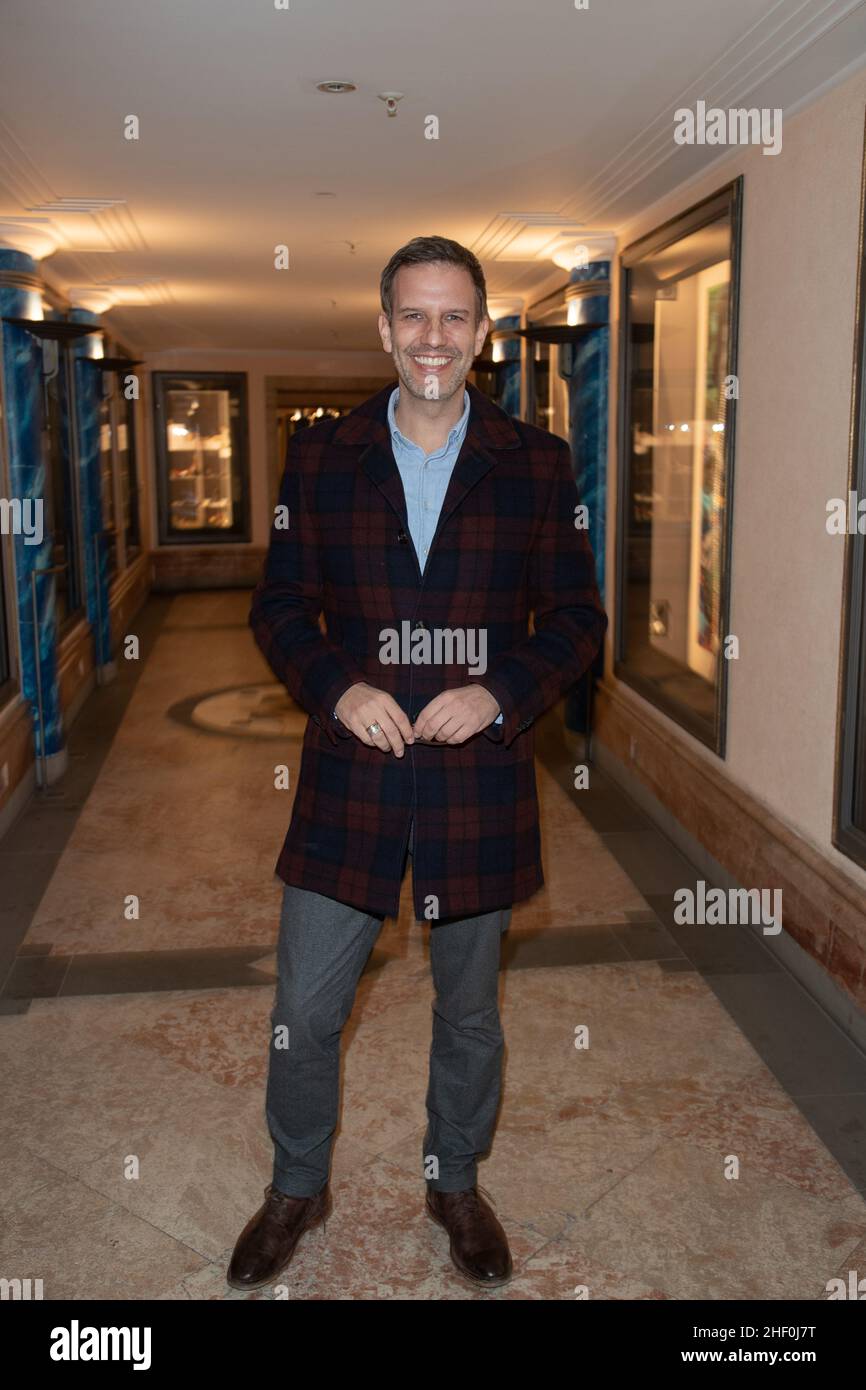 Florian Stadler at the premiere of Der Sittich ( La Parruche ) on ...