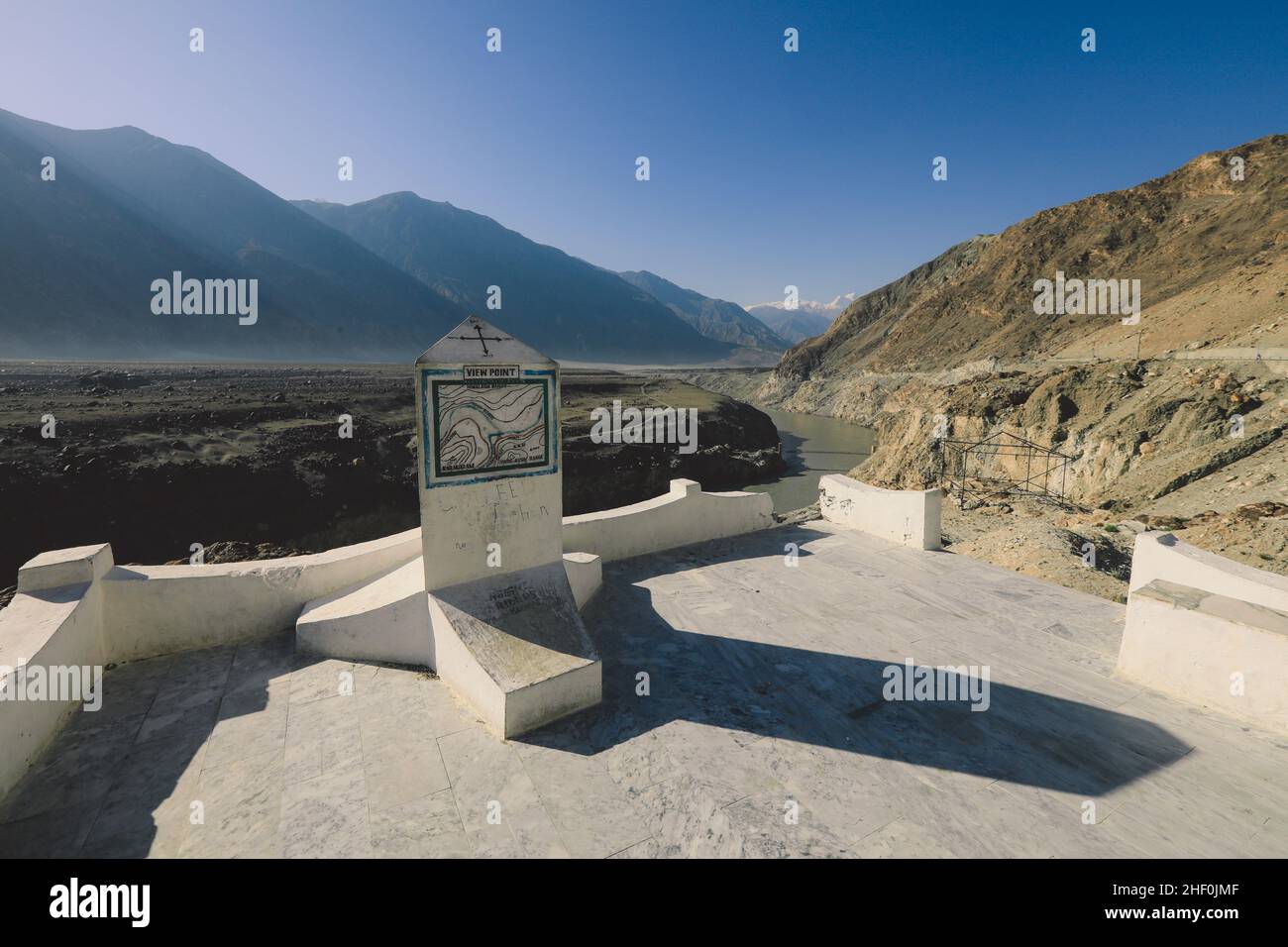 Amazing View to the Panorama of Pakistan Highlands Among the Gilgit ...