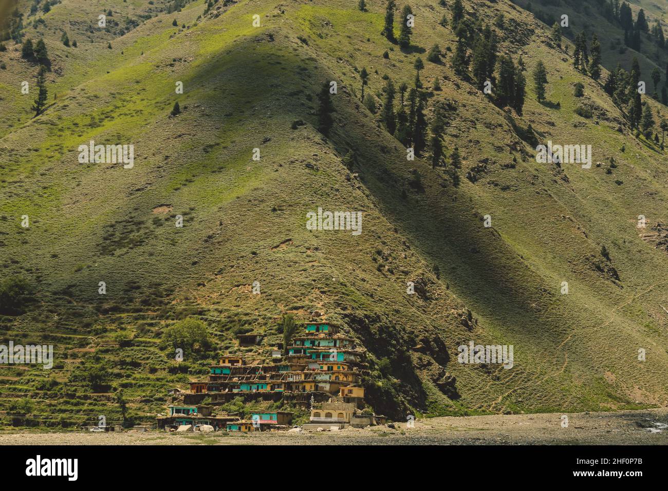 Traditional and Unique Village Houses on the green Highlands in ...