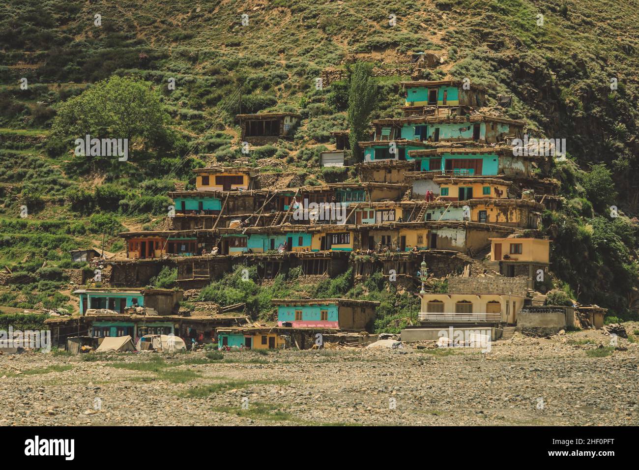 Traditional and Unique Village Houses on the green Highlands in ...
