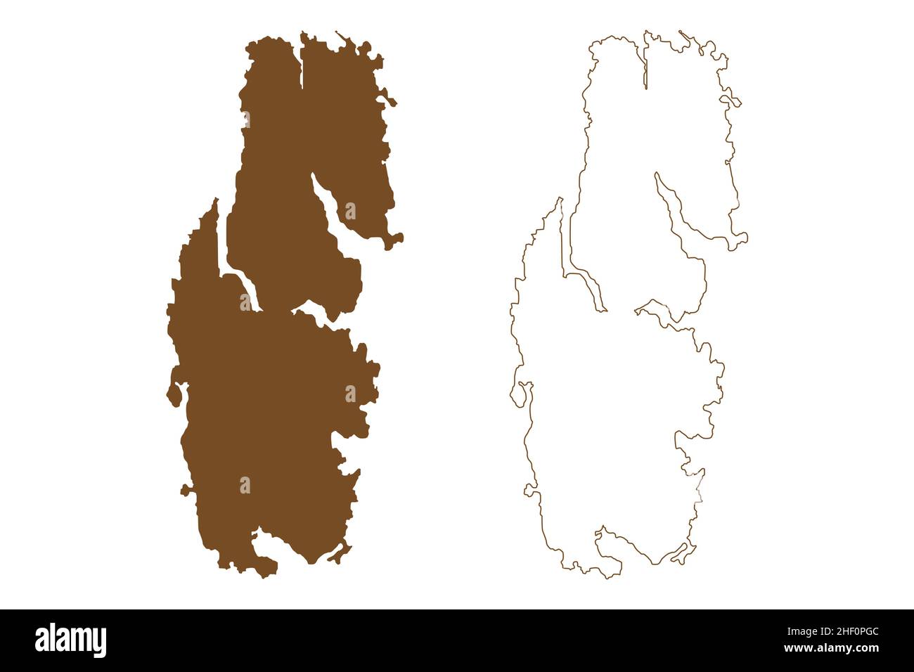 Yell island (United Kingdom of Great Britain and Northern Ireland ...