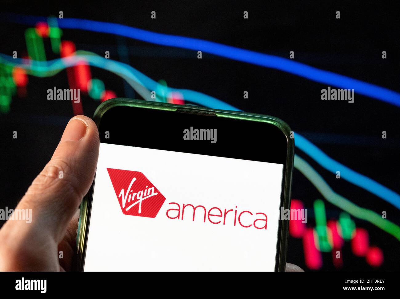 Virgin america logo hi-res stock photography and images - Alamy