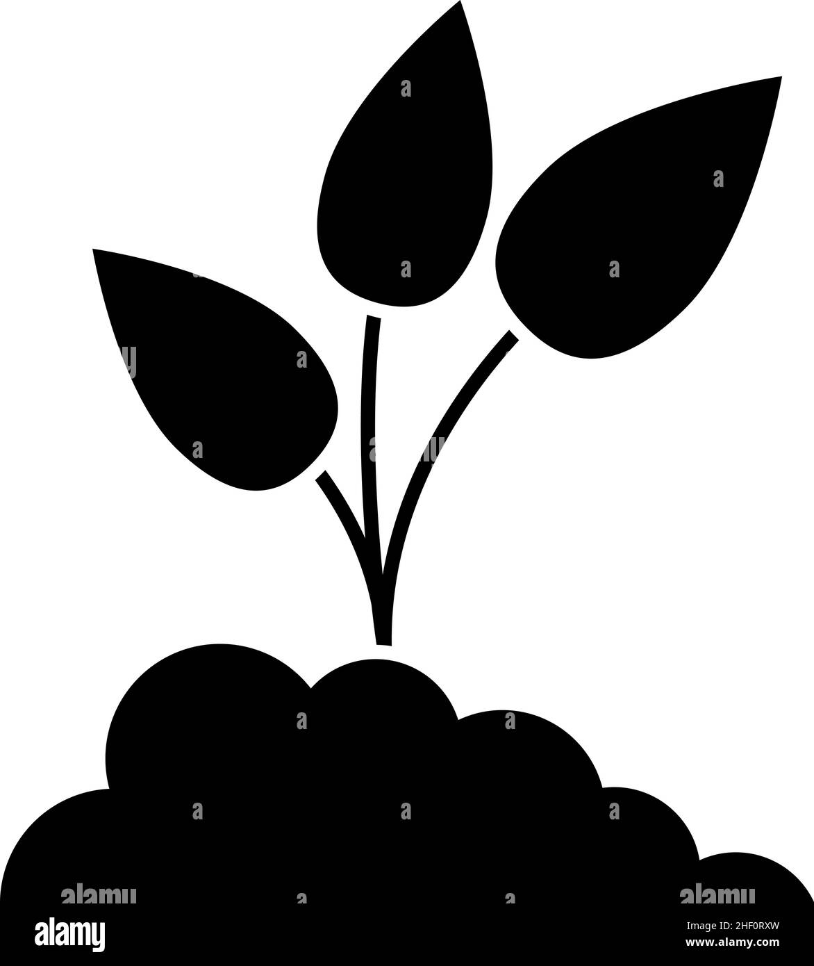 Background seedling Black and White Stock Photos & Images - Alamy