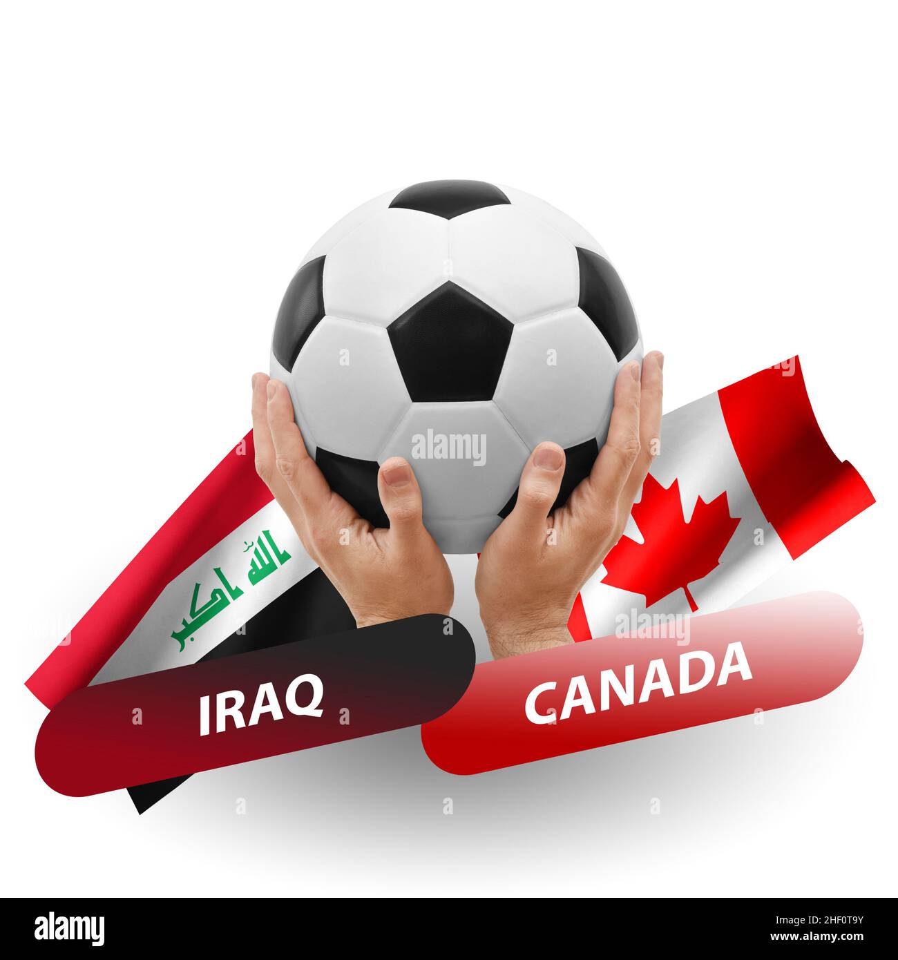 Canada iraq flag hi-res stock photography and images - Alamy
