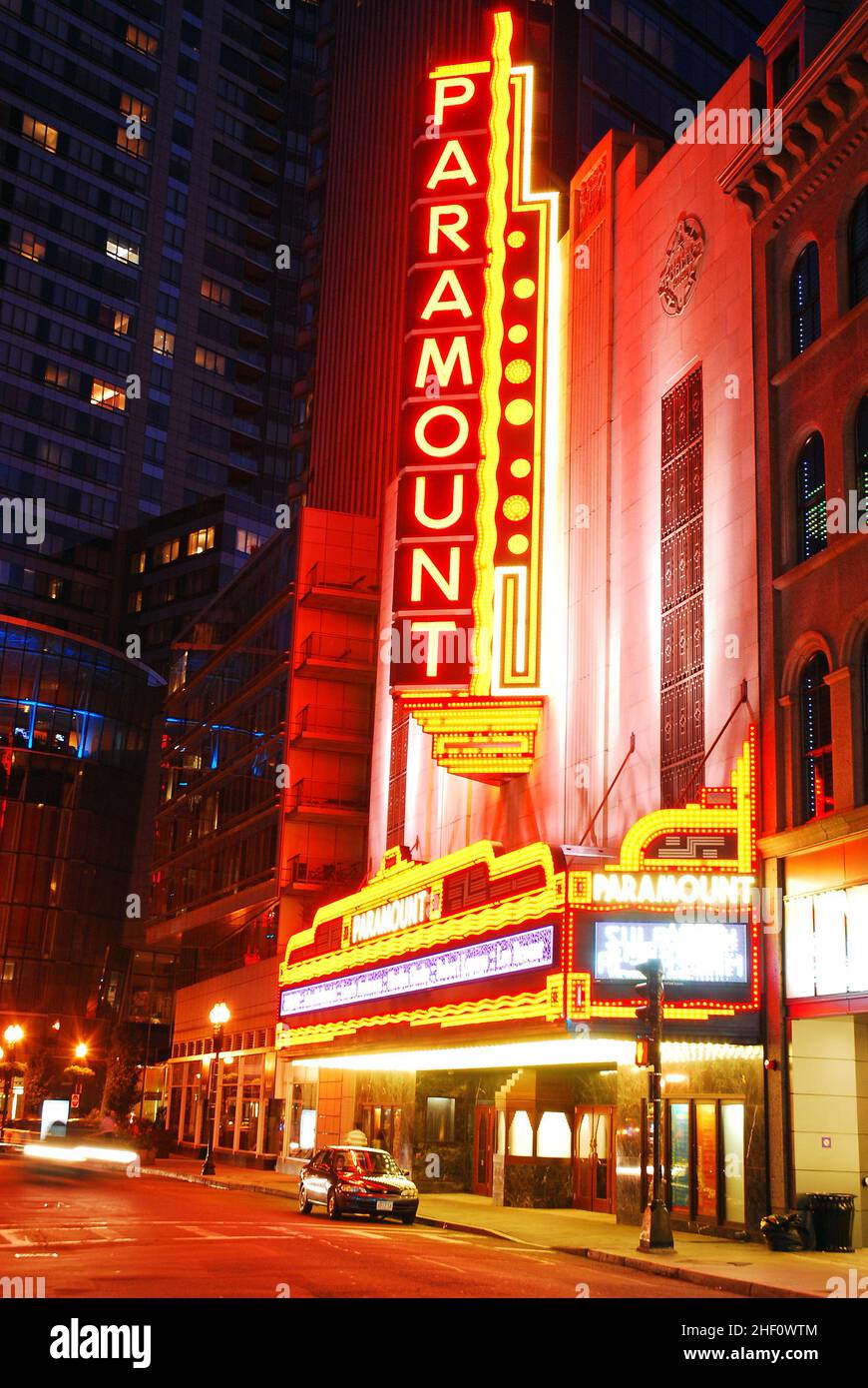 Lighted Theater Marquee High Resolution Stock Photography and Images ...