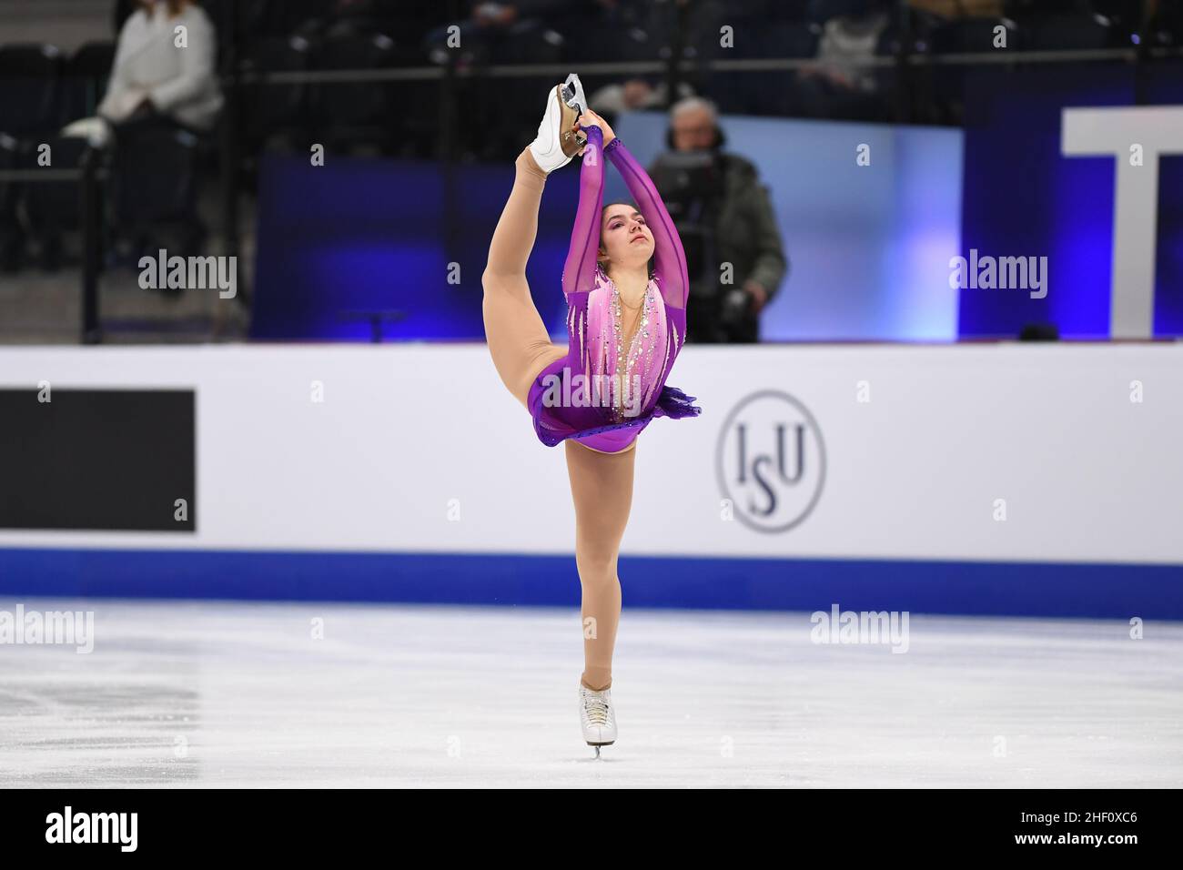 Tallinn, Estonia. January 13 2021: Regina SCHERMANN (HUN), during Women ...