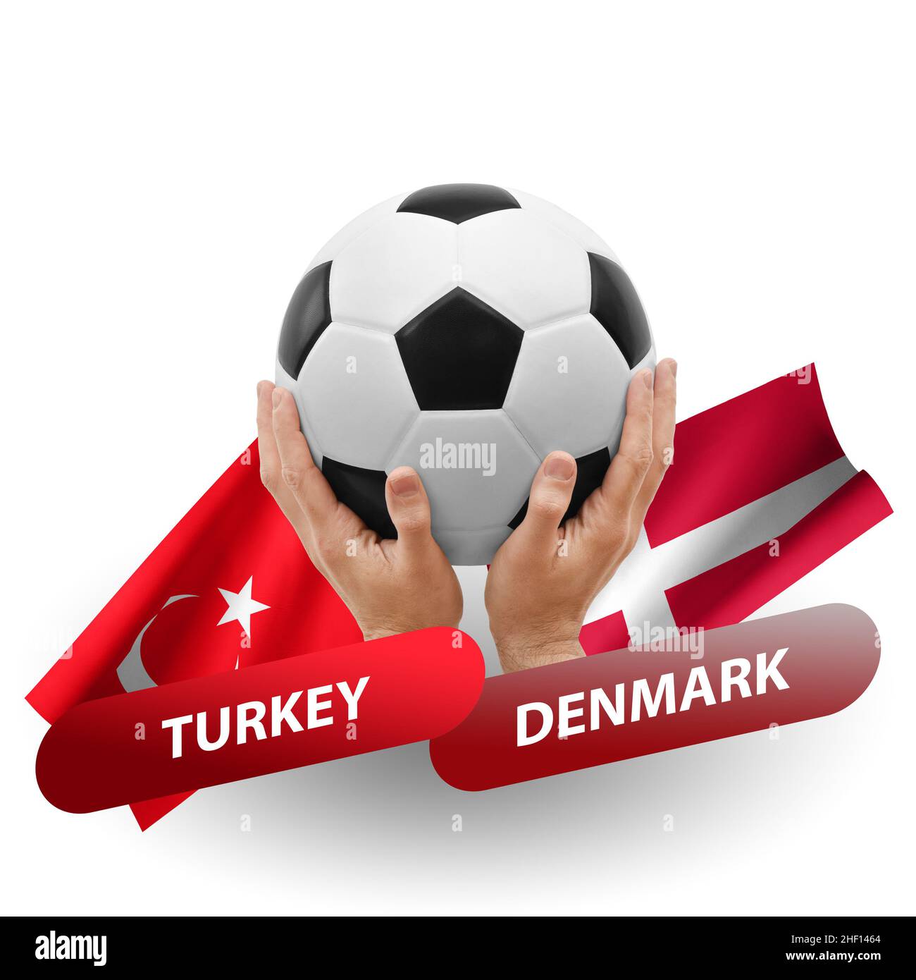 Denmark football team 2022 Cut Out Stock Images & Pictures - Alamy