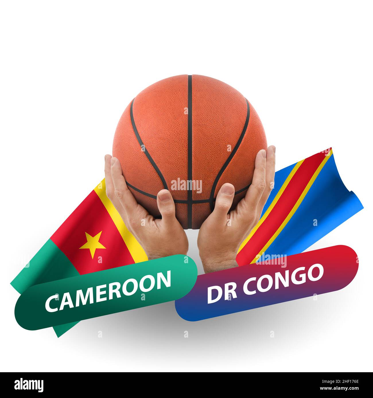 Dr congo cameroon flag hi-res stock photography and images - Alamy
