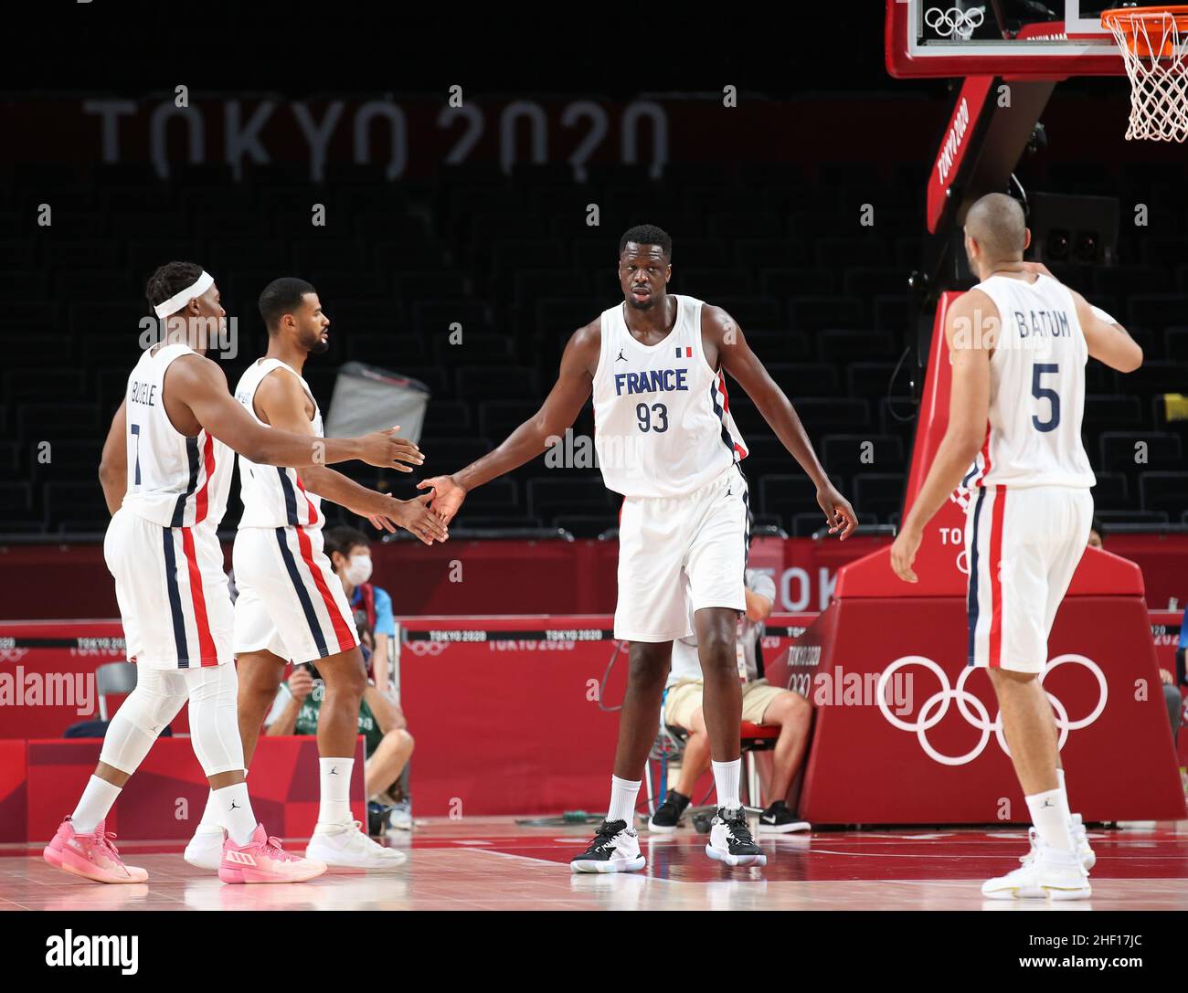 JULY 25th, 2021 - SAITAMA, JAPAN: Moustapha Fall of France in action ...