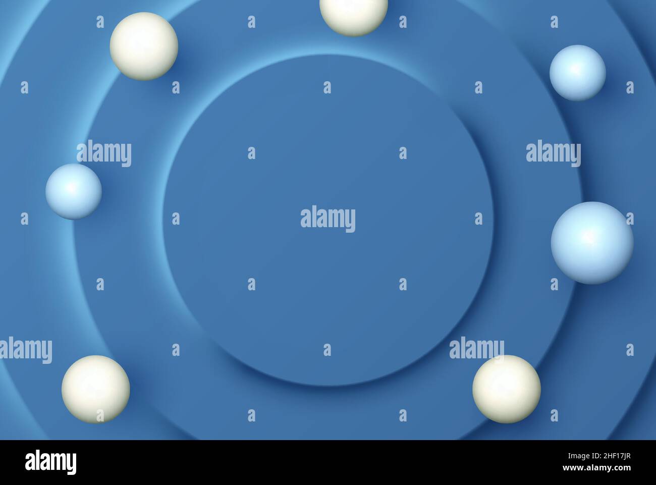 Light realistic soft spheres on a geometric vector abstract background ...