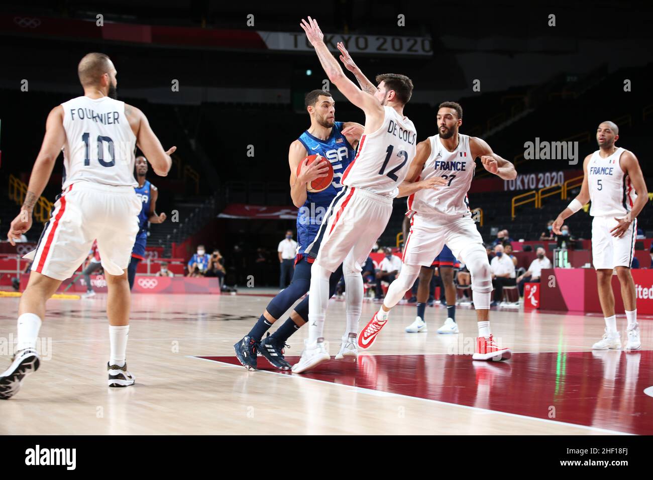 JULY 25th, 2021 - SAITAMA, JAPAN: Zach Levine of the United States in ...