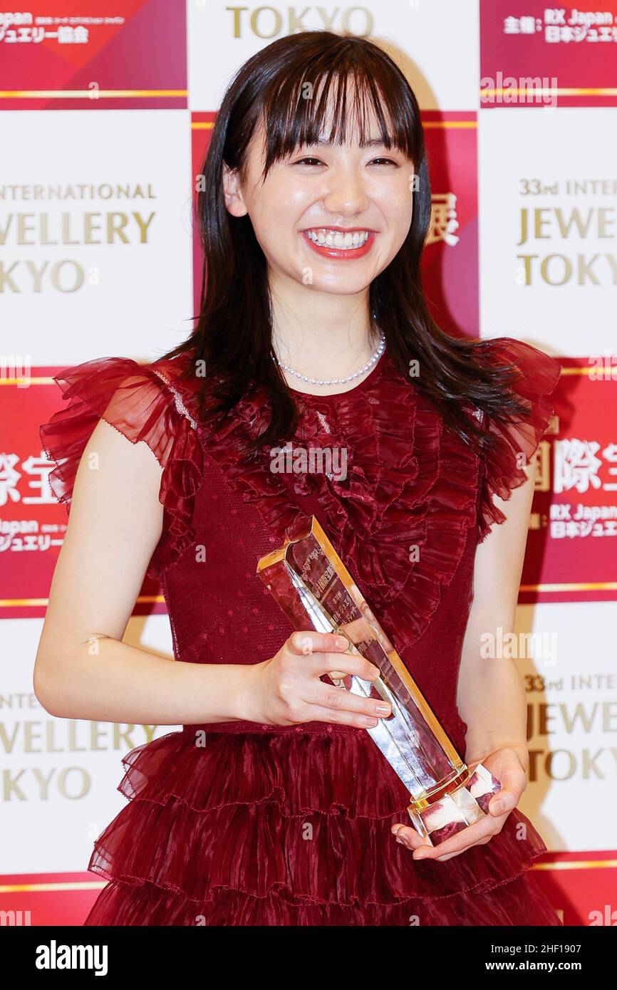 January 13, 2022, Tokyo, Japan: Actress Mana Ashida attends a photo ...
