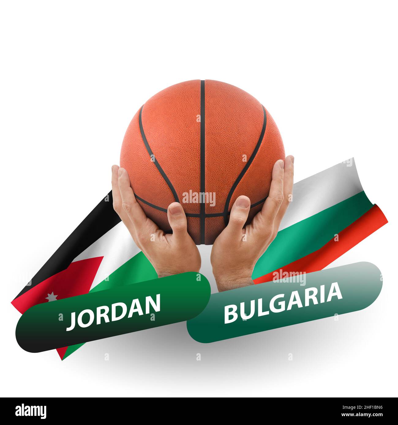 Jordan bulgaria flag hi-res stock photography and images - Alamy