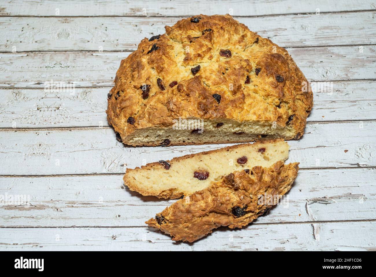 Soda bread is a variety of quick bread traditionally made in a variety ...