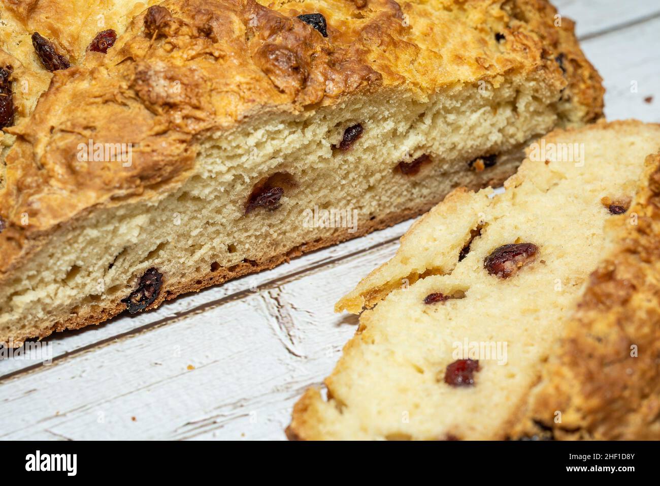Soda bread is a variety of quick bread traditionally made in a variety ...