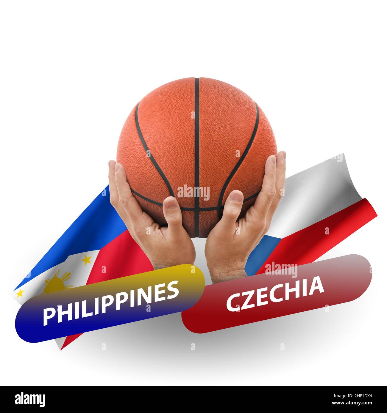 Czechia philippines flag hi-res stock photography and images - Alamy