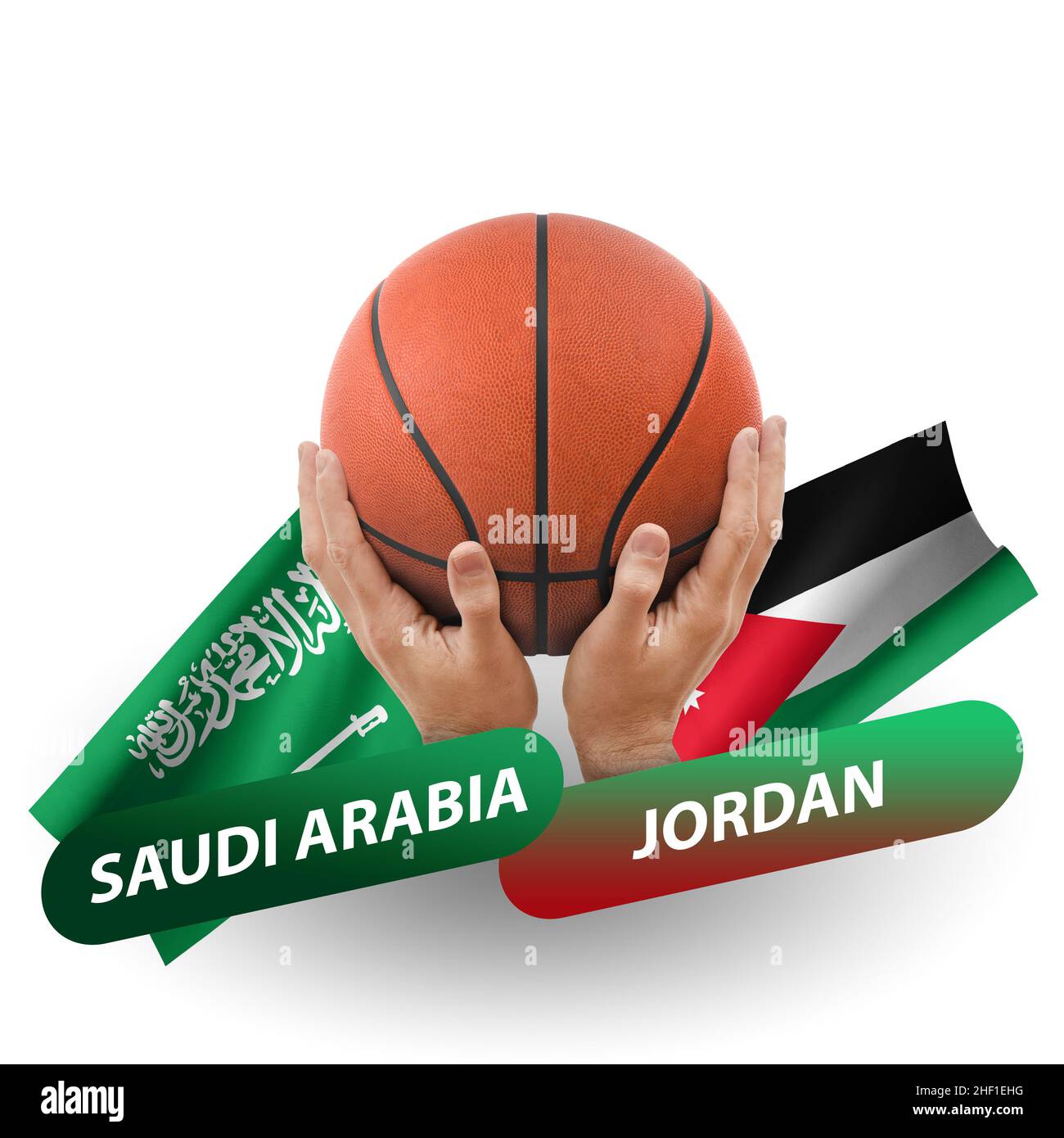 Saudi arabia vs jordan Cut Out Stock Images & Pictures - Alamy