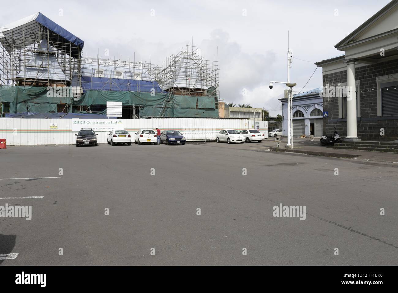 Hotel de villeRue Chasteauneuf, Curepipe Stock Photo - Alamy