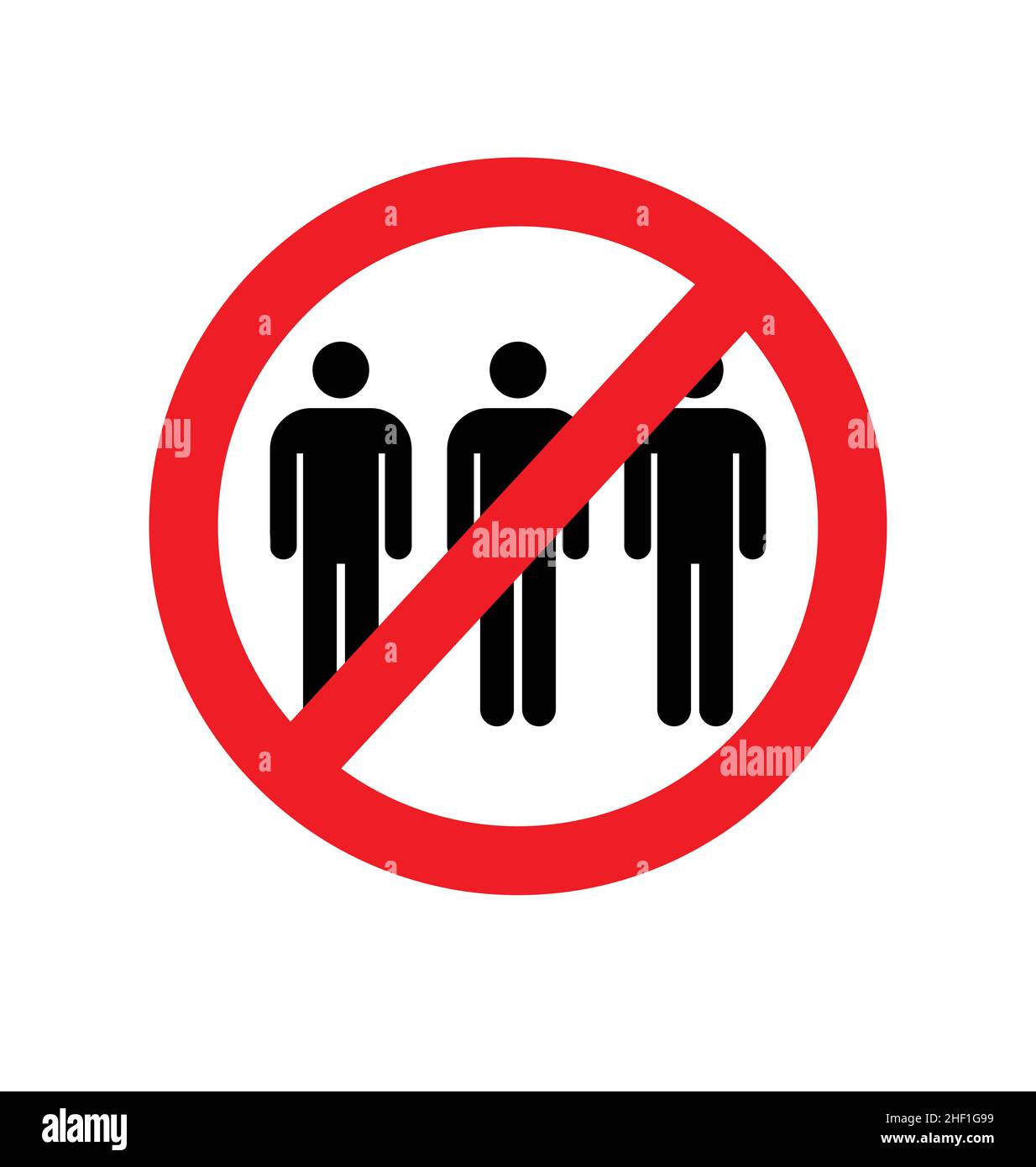 simple round No Assembly sign covid19 covid 19 coronavirus vector ...