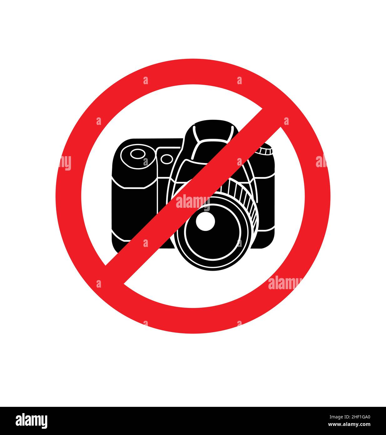 Banned camera Stock Vector Images - Alamy