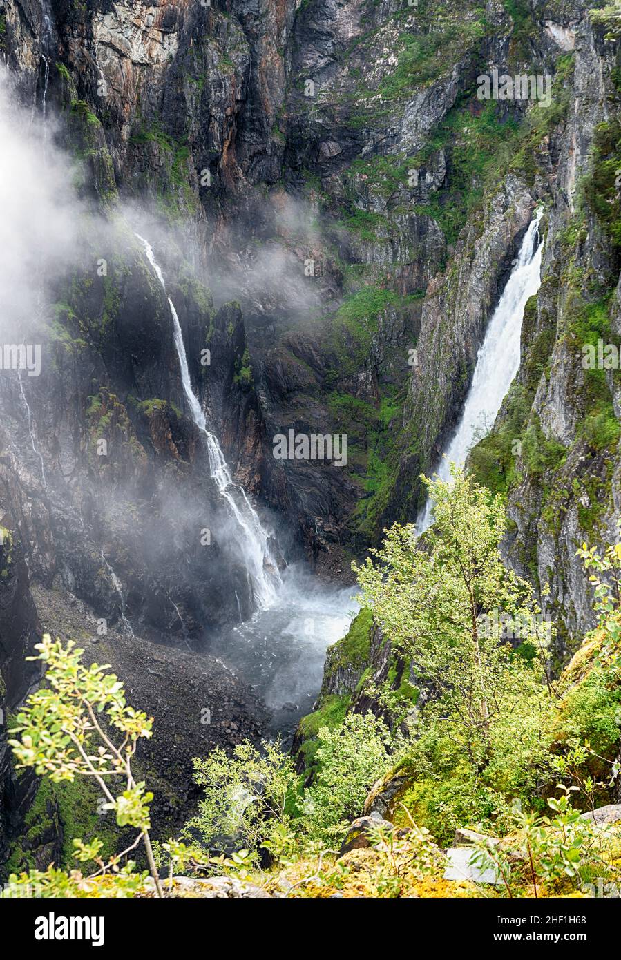 Voringsfossen bridge hi-res stock photography and images - Alamy