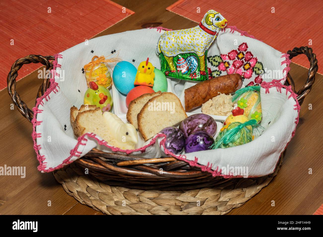 The blessing of the Easter baskets, is one of the most enduring and ...