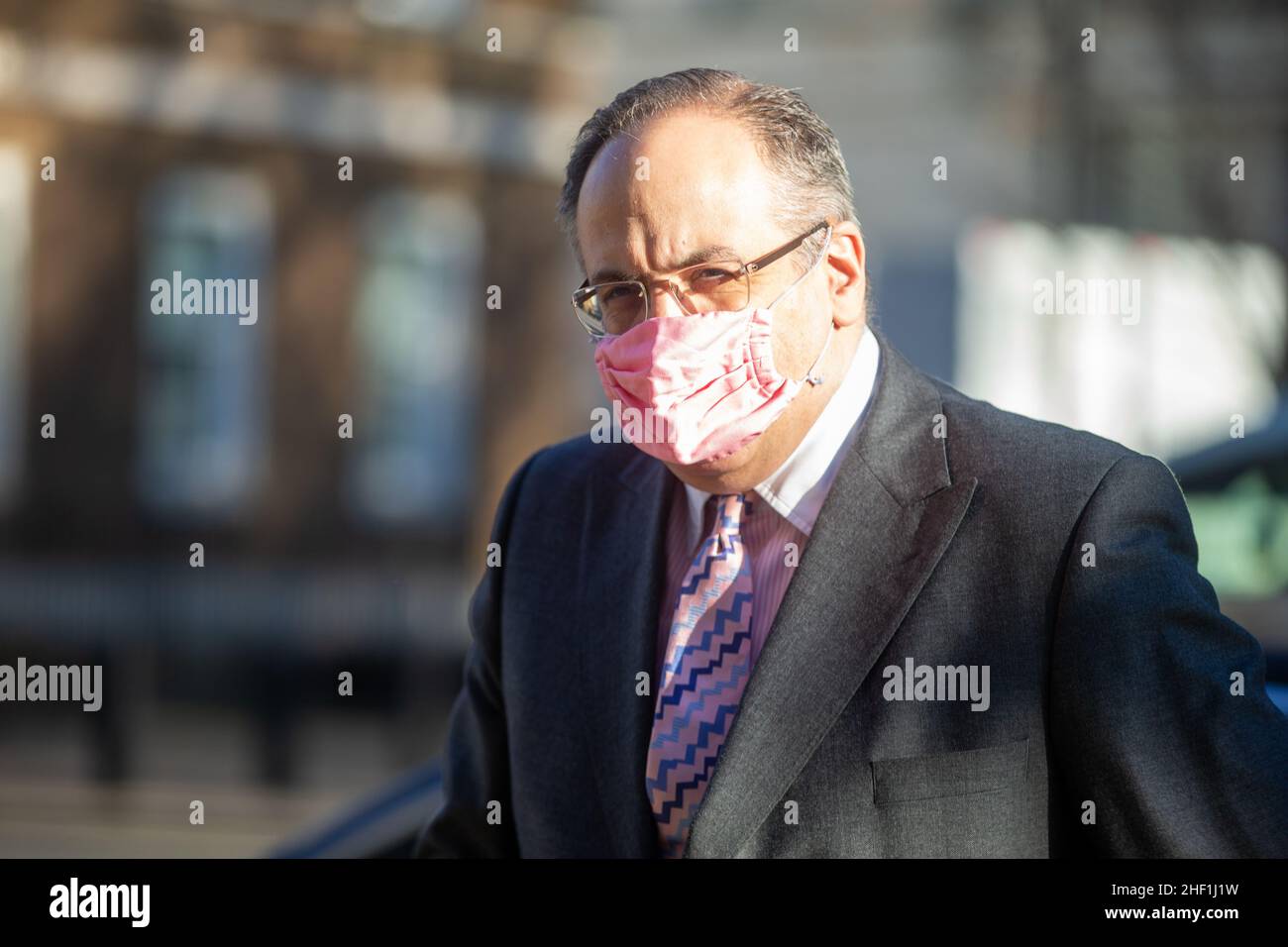 London, England, UK. 13th Jan, 2022. Paymaster General MICHAEL ELLIS is ...