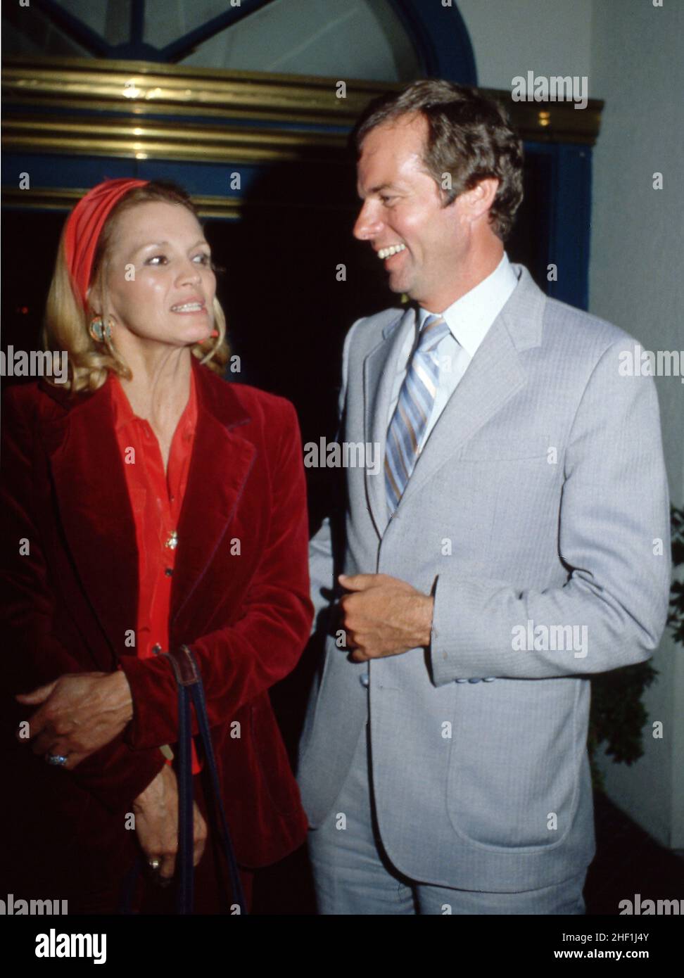 Angie Dickinson and Ken Reitz Circa 1980's . Credit: Ralph Dominguez ...