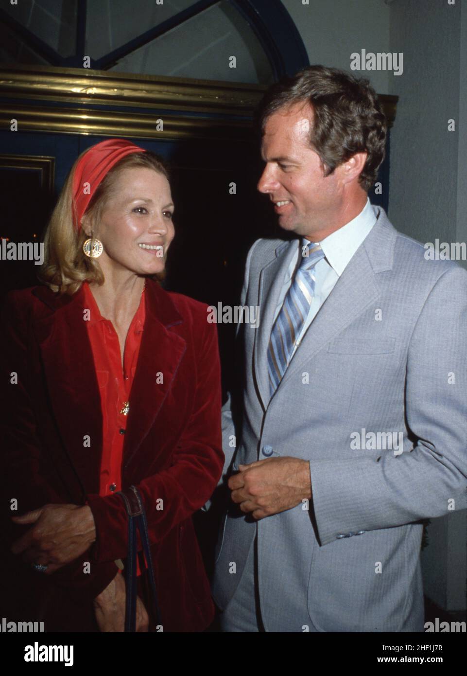 Angie Dickinson and Ken Reitz Circa 1980's . Credit: Ralph Dominguez ...