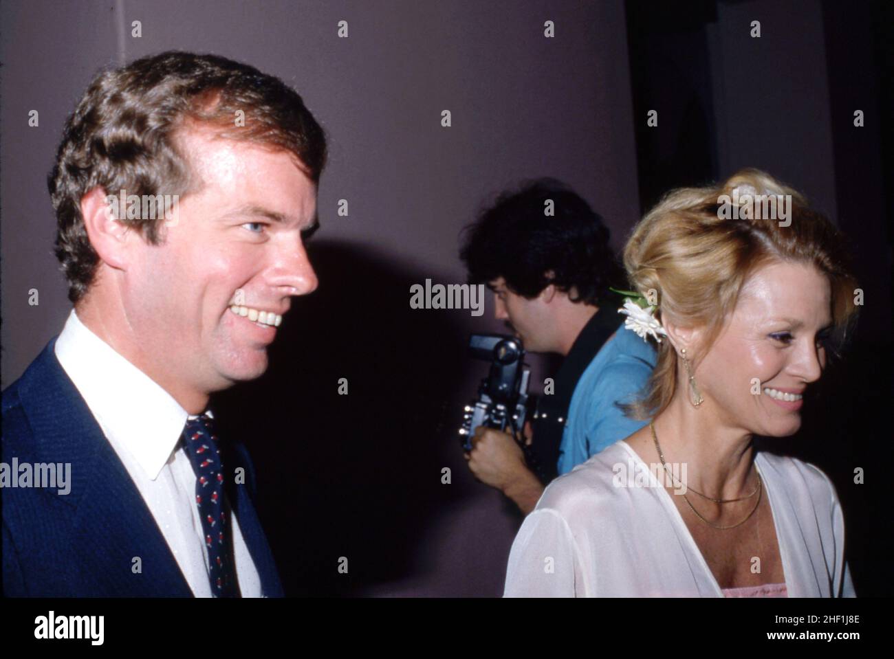 Angie Dickinson and Ken Reitz Circa 1980's . Credit: Ralph Dominguez ...