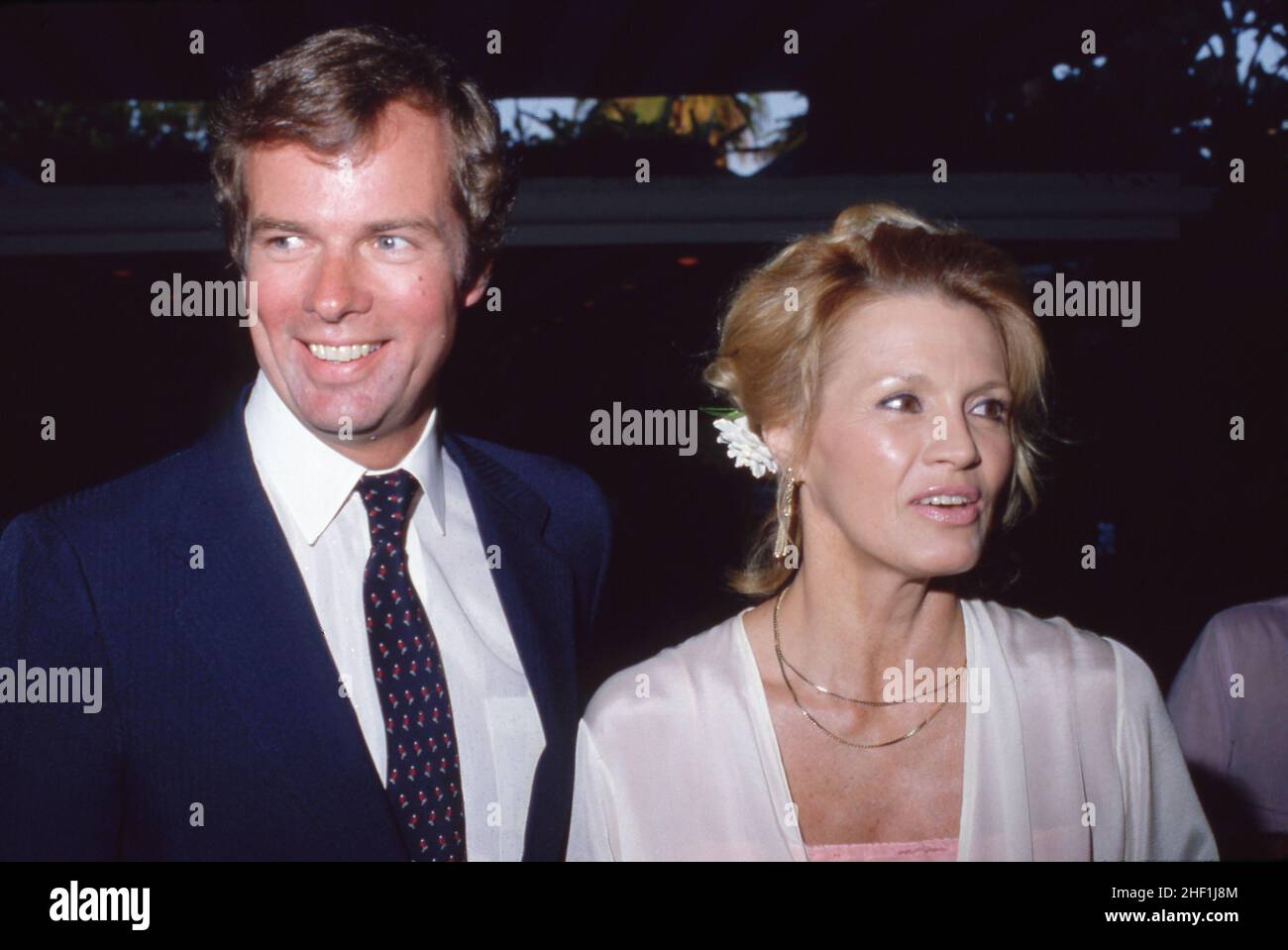 Angie Dickinson and Ken Reitz Circa 1980's . Credit: Ralph Dominguez ...