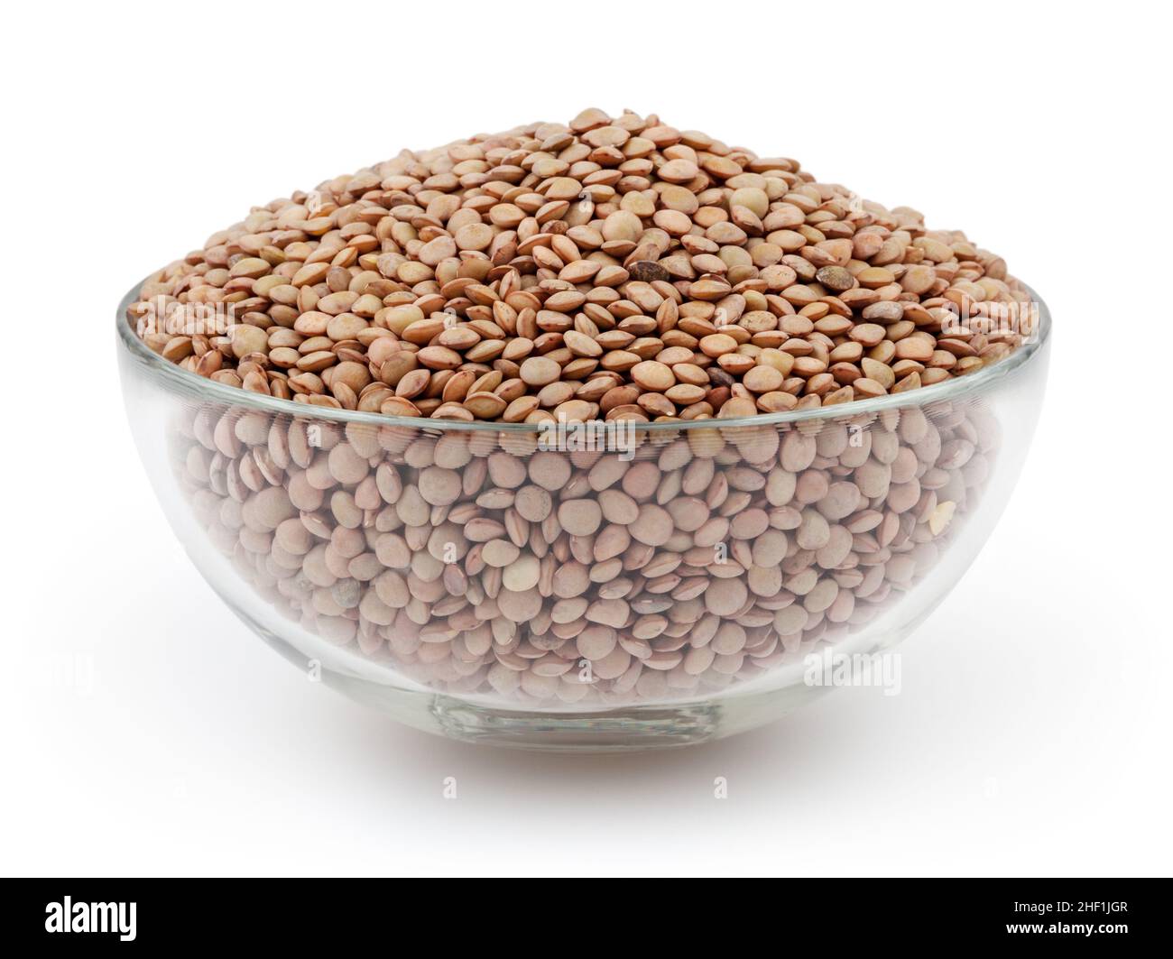 Lentils isolated on white background with clipping path Stock Photo - Alamy