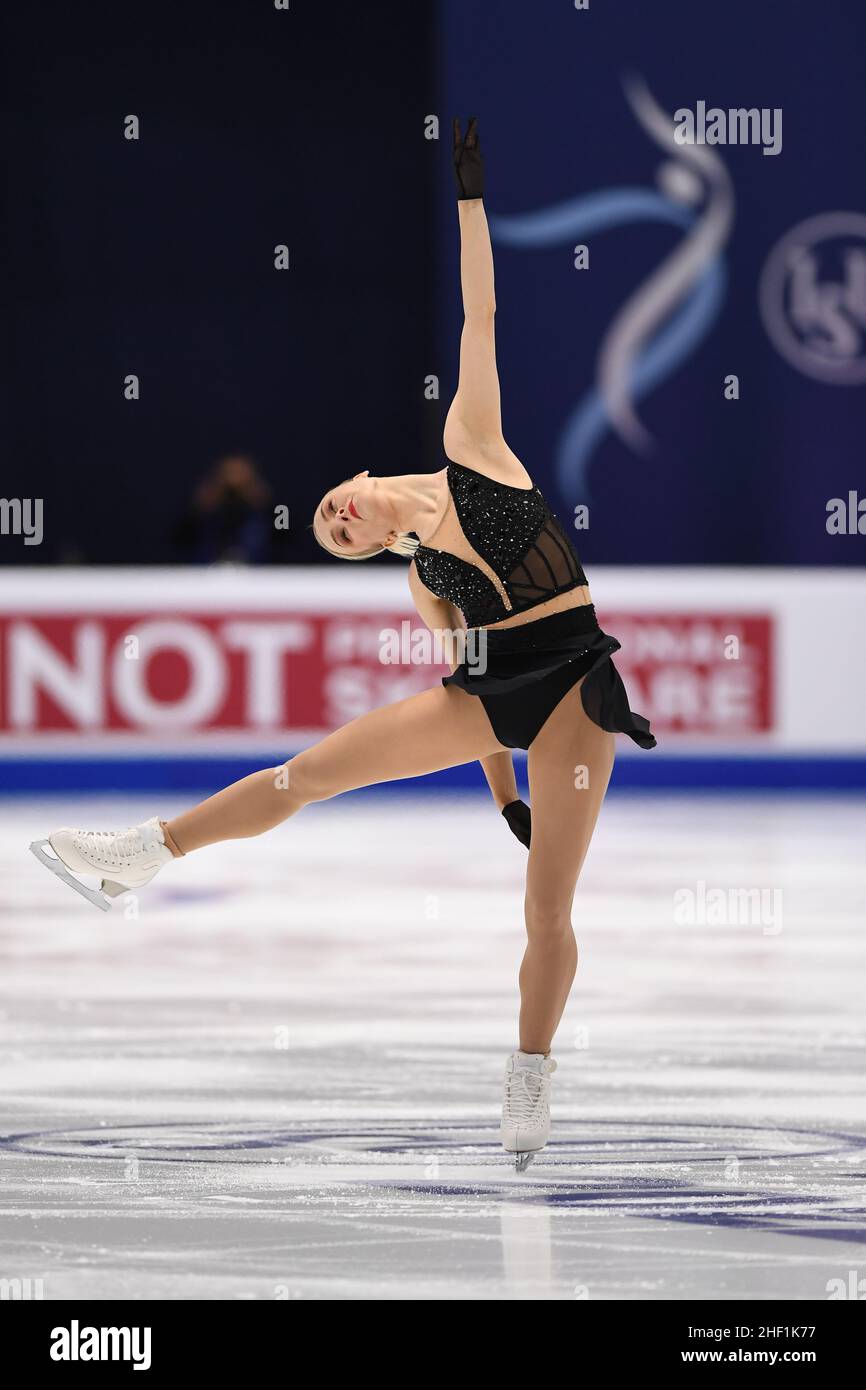 Tallinn, Estonia. January 13 2021: Oona OUNASVUORI (FIN), during Women ...