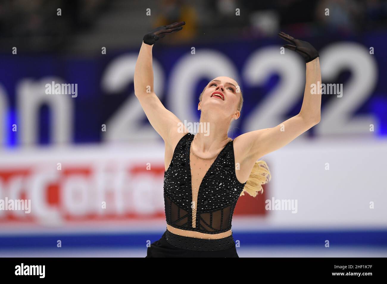 Tallinn, Estonia. January 13 2021: Oona OUNASVUORI (FIN), during Women ...