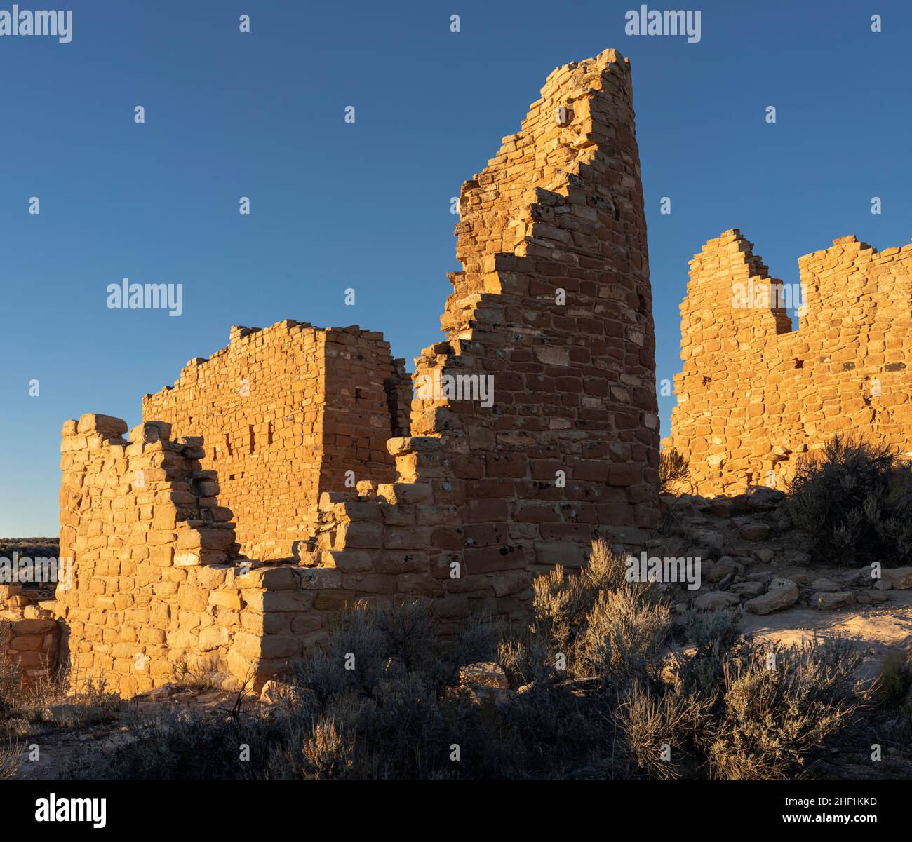 Hovenweep Castle, part of the Square Tower Group at Hovenweep National ...