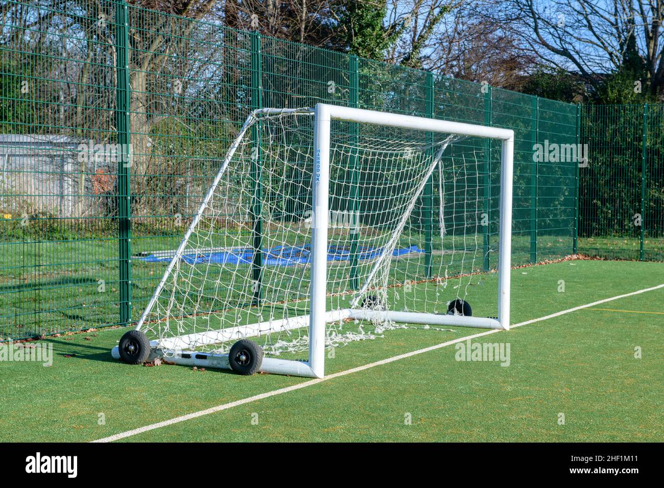 Five aside goal hi-res stock photography and images - Alamy