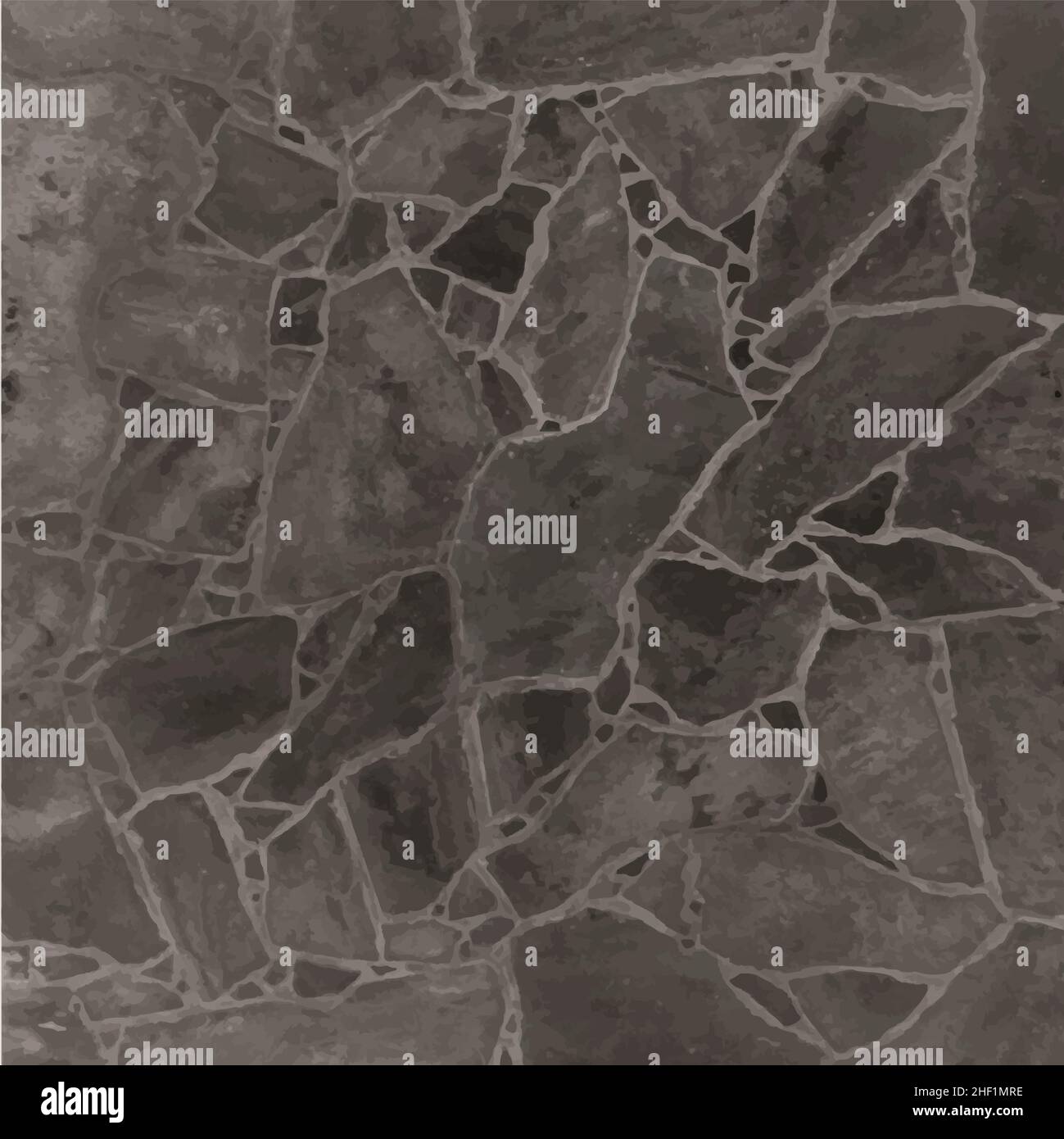 realistic stone or irregular slate wall background vector illustration ...