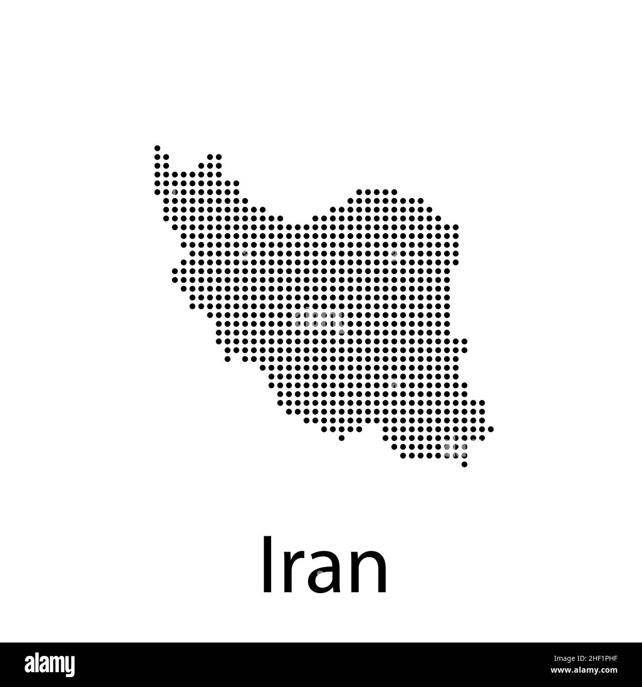 High detailed vector map - Iran vector illustration Stock Vector Image ...