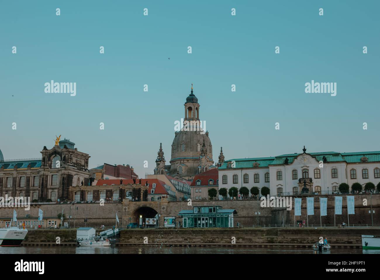 Skyline Dresden city centre Stock Photo - Alamy